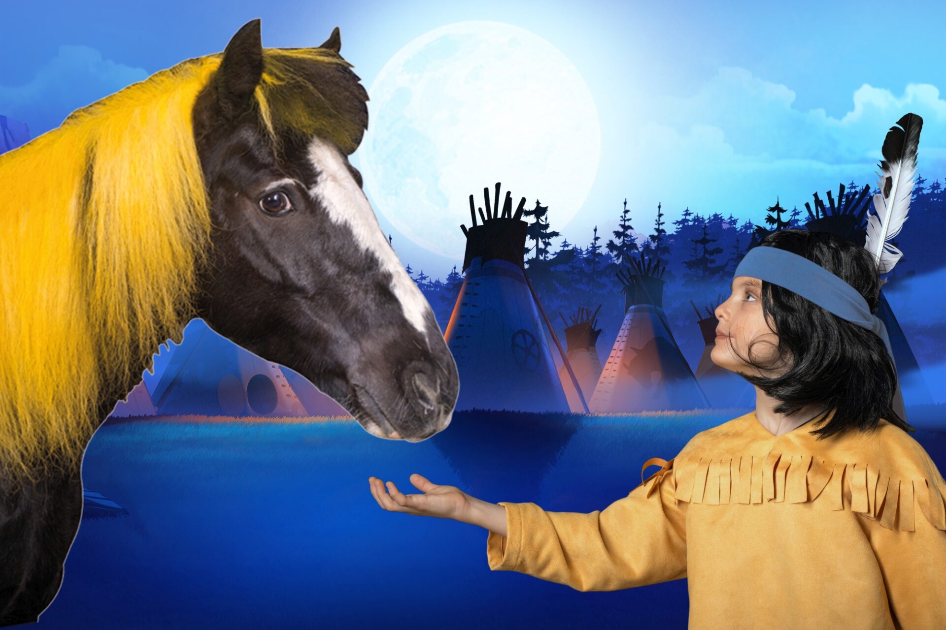 Yakari en kleine Bliksem - Circusweb