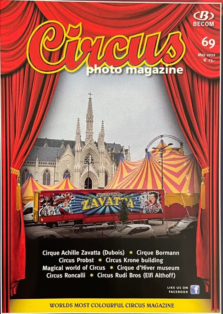 Circus Photo Magazine op de pers - Circusweb