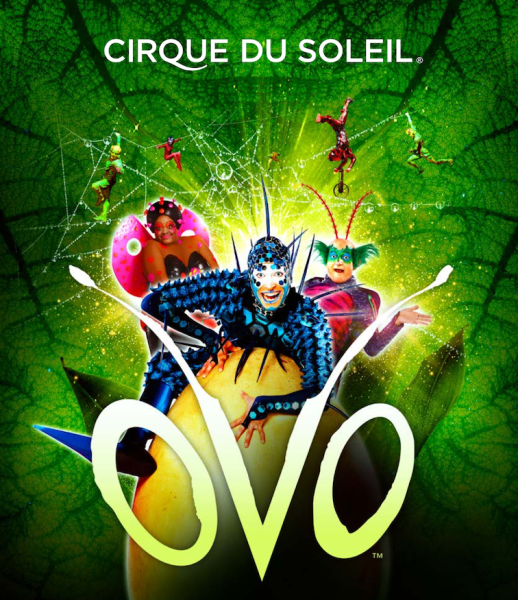 OVO – een levendig Cirque du Soleil spektakel – komt voor het eerst ...
