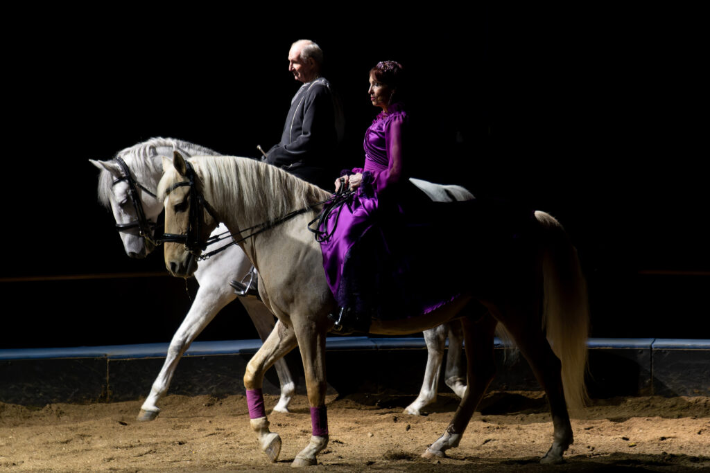 De koning van het Franse paardencircus is er niet meer. Alexis Gruss ...